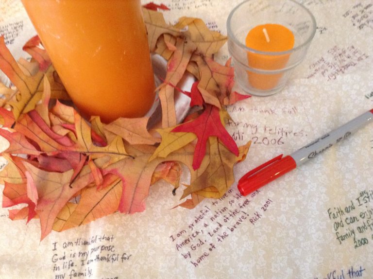 5 Ideas To Center November and Thanksgiving Around Thanks ...