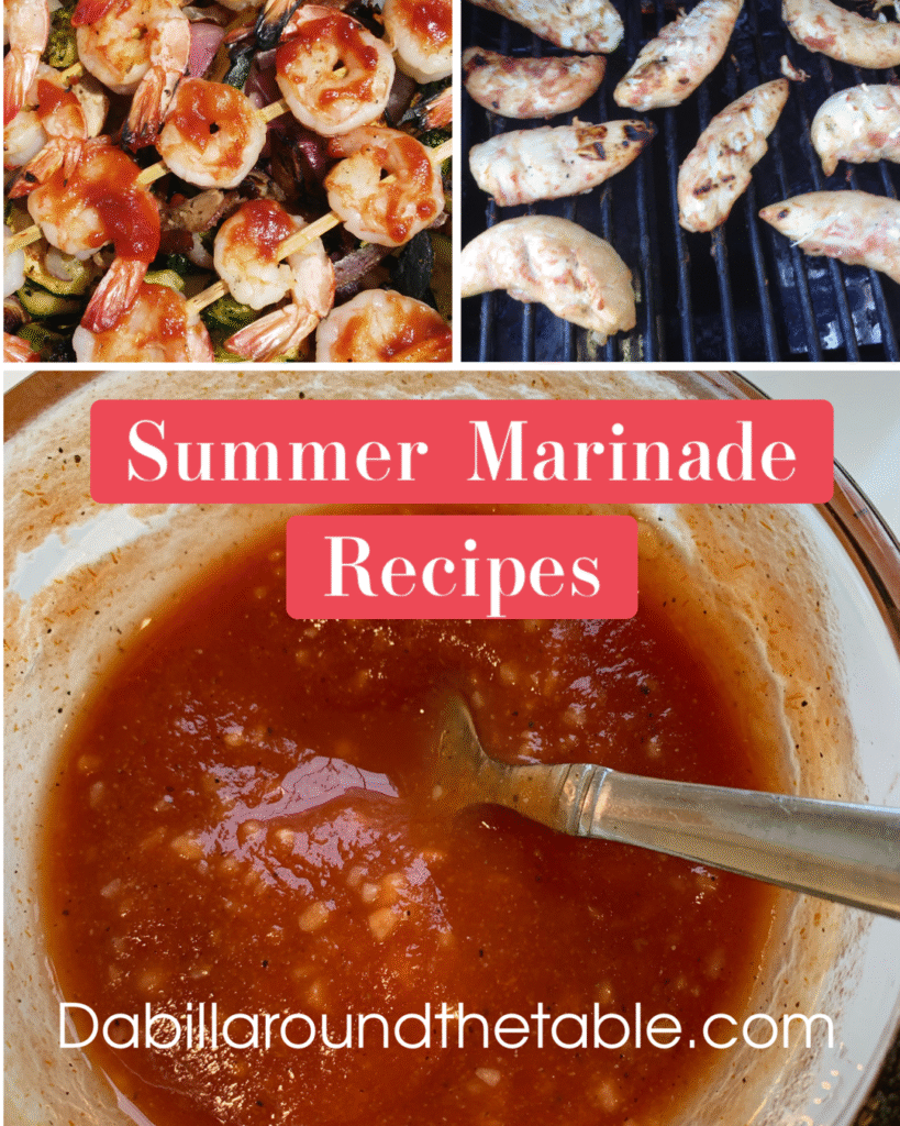 Favorite Summer Marinade Recipes - Dabillaroundthetable